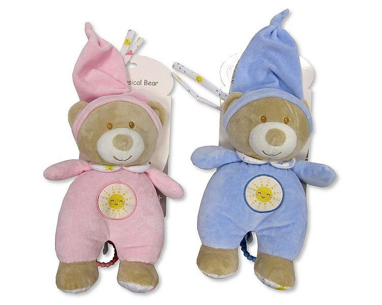 Nursery Time MUSICAL BEAR GP-25-0878 - Kiddie Boutique By Claire