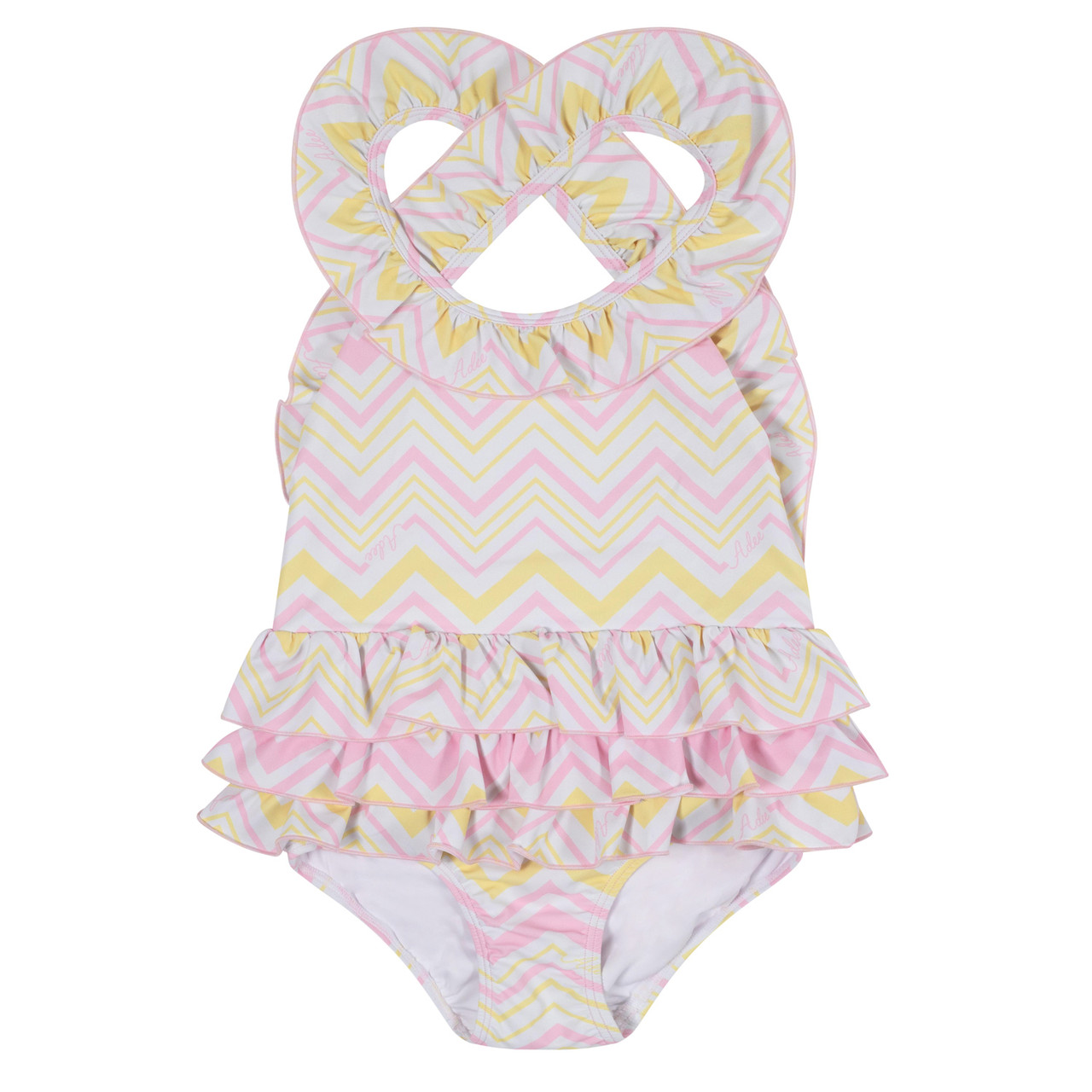 ADee ARIEL Chevron print swimsuit S241802 - Kiddie Boutique By Claire
