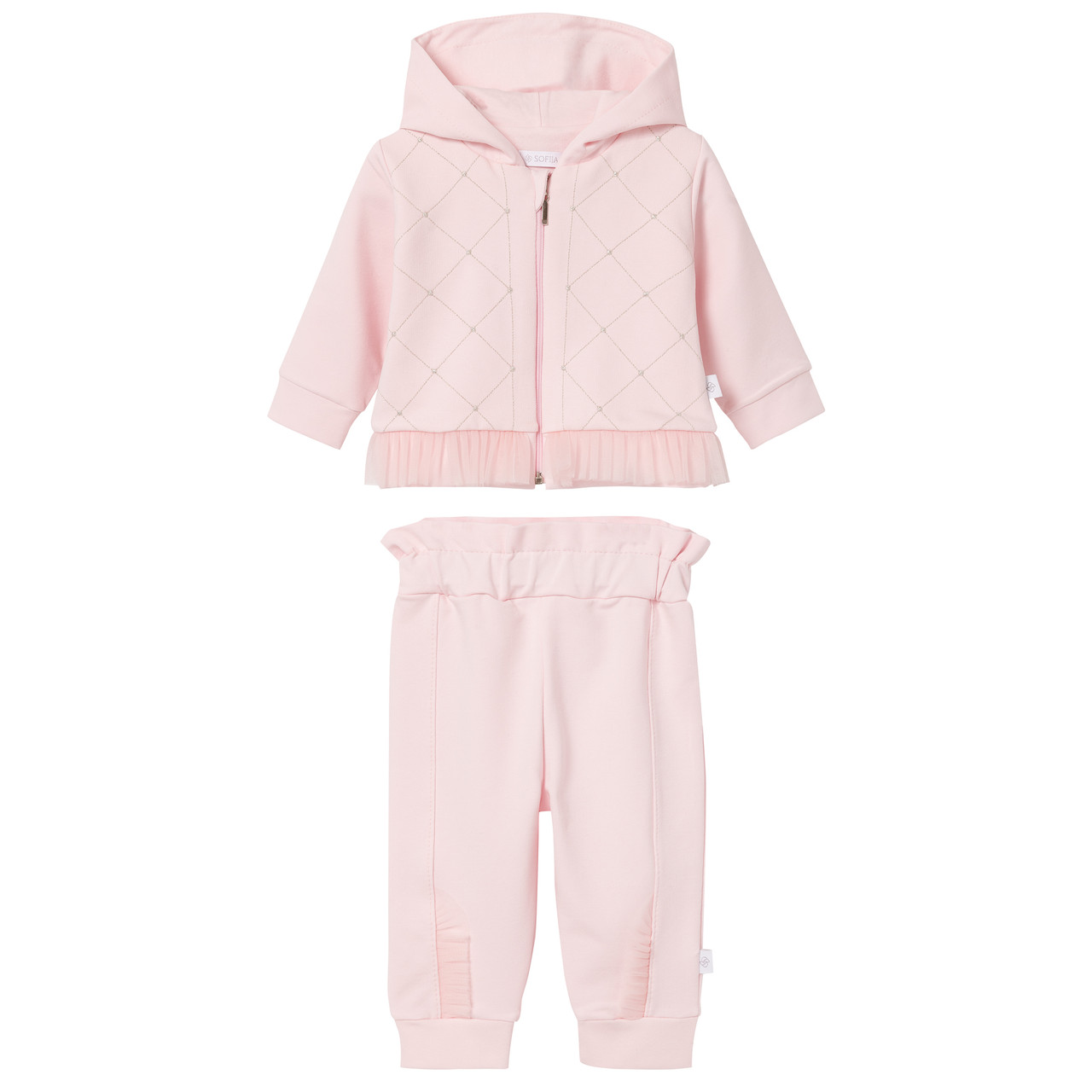 Sofija TRACKSUIT PRINCESS PINK - Kiddie Boutique By Claire