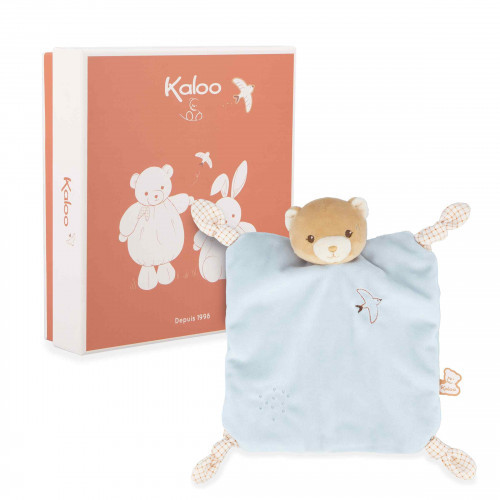 Kaloo Blue Bear Comforter K214013 - Kiddie Boutique By Claire