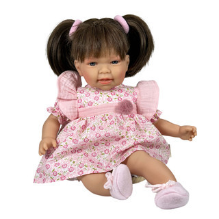 MARINA & PAU 5150 40cm Nines Little Susi Flowers Brunette Doll - Kiddie ...