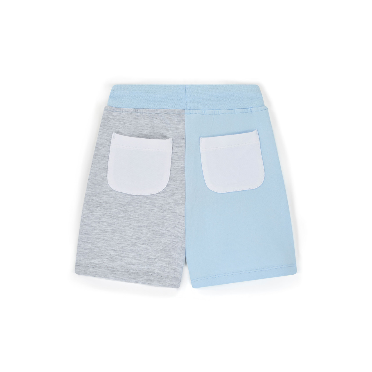Mitch & Son Boys Blue/Grey Cut & Sew Hooded Short Set - Omar (MS26105 ...