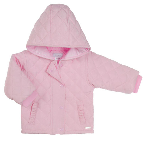 Amore 7038 Girls Pink Jacket - Kiddie Boutique By Claire