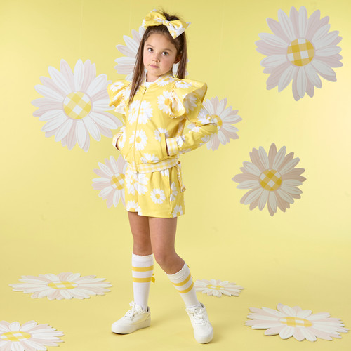ADee DAISY Print Bomber - S252302 - Kiddie Boutique By Claire