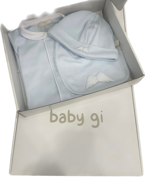 BABY GI GIFT BOX - BLUE - Kiddie Boutique By Claire