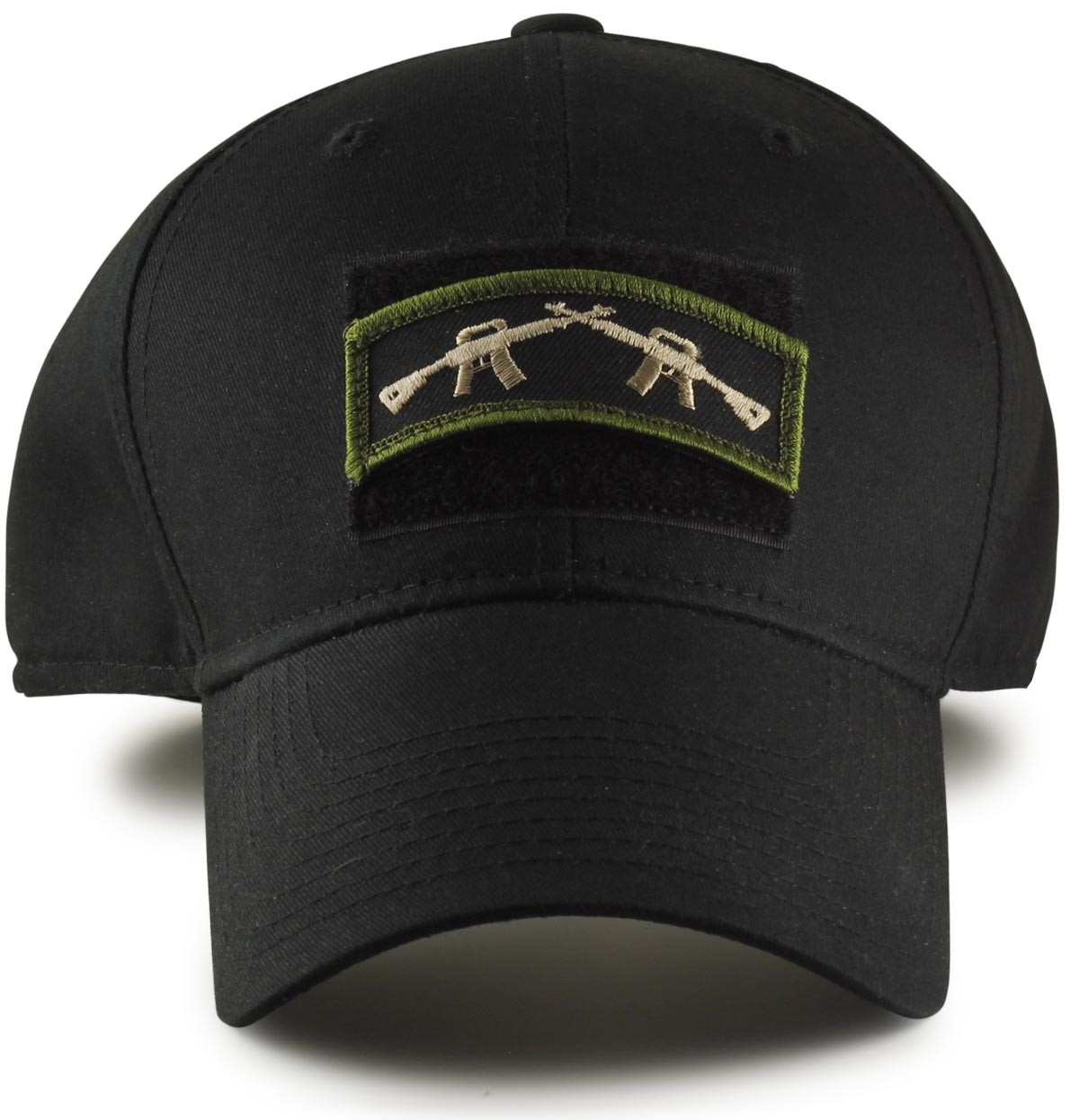 Crossed Rifles Hook & Loop Morale Patch