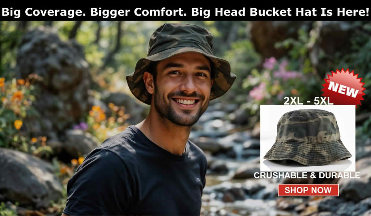 Lamood Big Hats for Big Heads - Finally, Hats That Fit You
