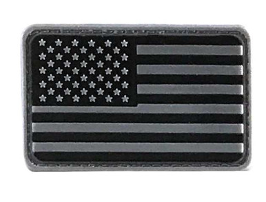 Stealth Rubber USA Flag Hook & Loop Morale Patch