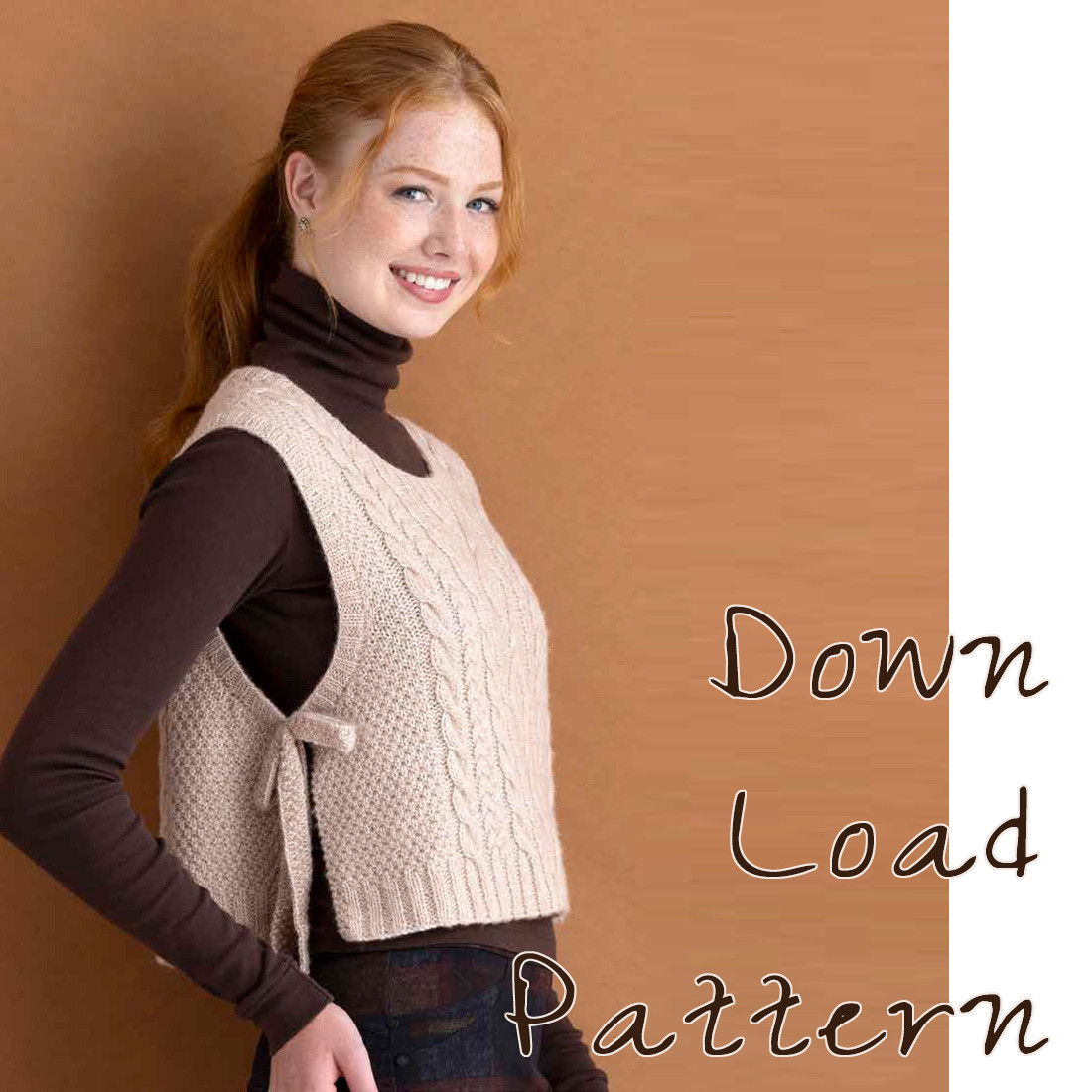 Mirasol Yarn Inka - Leah Vest Knitting Pattern