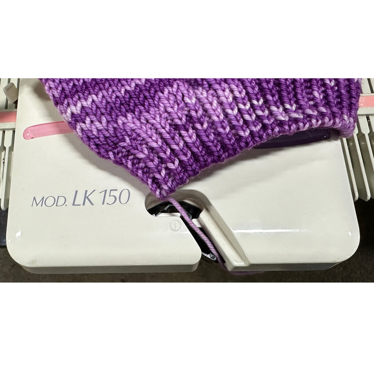 Silver Reed LK150 Mid-Gauge Knitting Machine - Super Easy to Use
