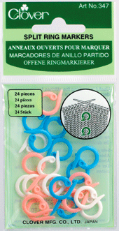 Clover Split Ring Markers #347