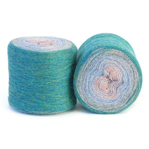 HiKoo Yarns - Concentric Gradient - Pastel Pop 1025