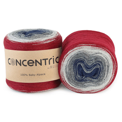 HiKoo Yarns - Concentric Gradient - Thomas 1032