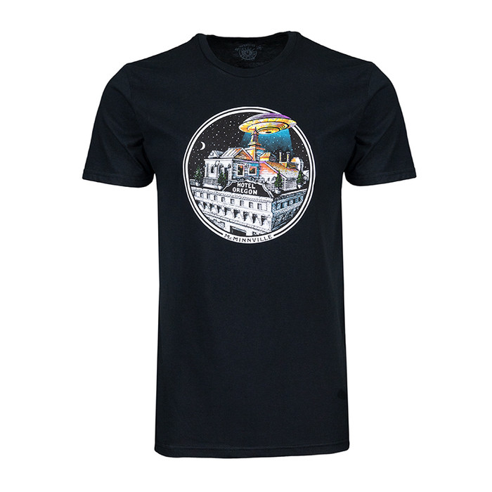 Hotel Oregon UFO Roof Top T-Shirt - McMenamins Online Shop