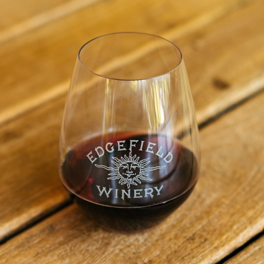 Edgefield Winery Stemless Wine Glass - McMenamins Online Shop