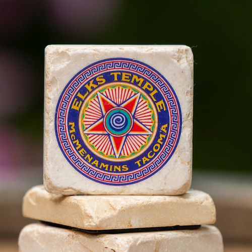 Elks Temple Star Magnet - McMenamins Online Shop