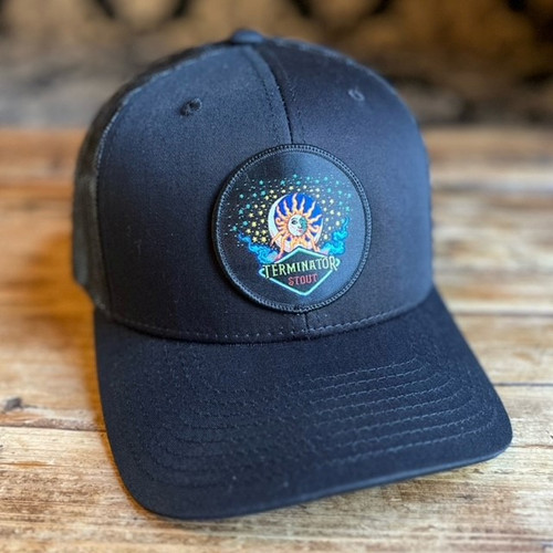 Terminator Stout Can Patch Hat - McMenamins Online Shop