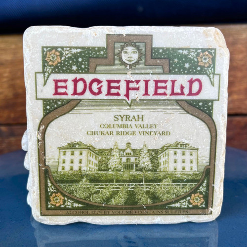 Edgefield Syrah Wine Label Coaster - McMenamins Online Shop