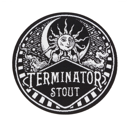 Terminator Stout Vintage Logo Patch - McMenamins Online Shop
