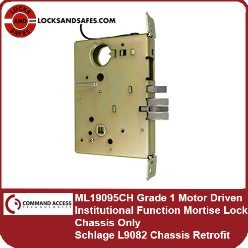 Electrified Schlage L9080 Storeroom Direct Retrofit | Command Access ML180