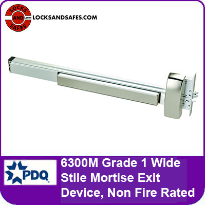 PDQ 6300 Mortise Exit Device | PDQ 6300M Mortise Panic Bar