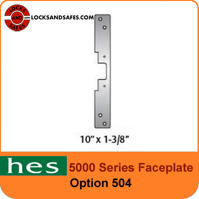 HES 504 Option - 5000 Series Faceplate