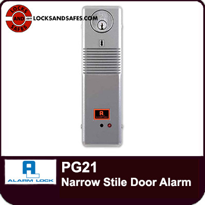 Alarm Lock PG21 Narrow Stile Door Alarm | AL PG21