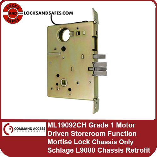 Motorized Schlage L9080 Chassis Retrofit | Command Access ML19092CH