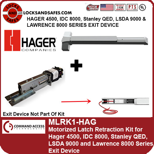 Motorized Latch Retraction Kit For Hager 4500 | Command Access MLRK1-HAG