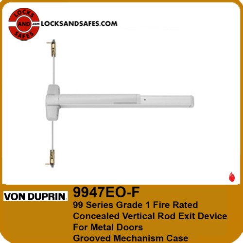 Von Duprin 9947-F Fire Rated Concealed Vertical Rod Device