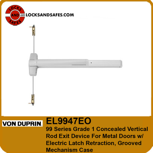 Von Duprin EL9947 CVR w/ Electric Latch Retraction Exit Device