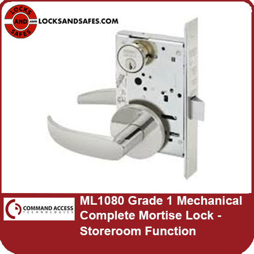 Command Access ML1080 Mechanical Mortise Complete Lock Storeroom