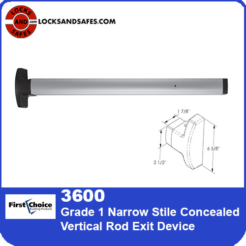 First Choice 3600 Concealed Vertical Rod Device | First Choice 3690