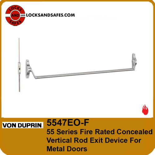 Von Duprin 5547 | 55 Series Fire Concealed Vertical Rod Device