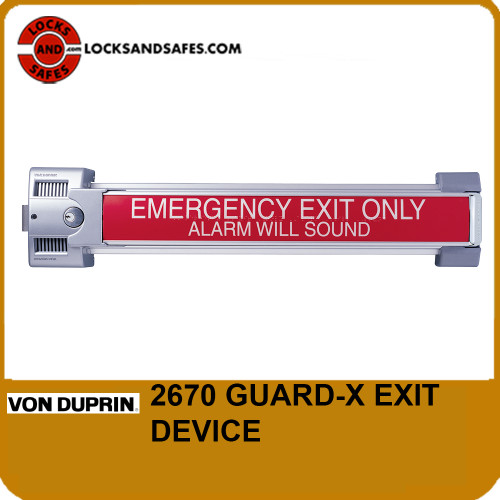 Von Duprin 2670 GUARD-X Exit Device