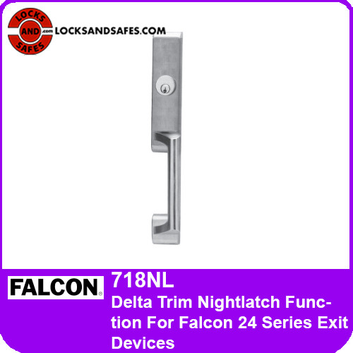 Falcon 718NL Delta Trim Nightlatch Function For Falcon 24 Exit Device