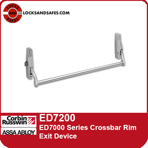 Corbin Russwin ED7200 Narrow Stile Crossbar Rim Exit Device
