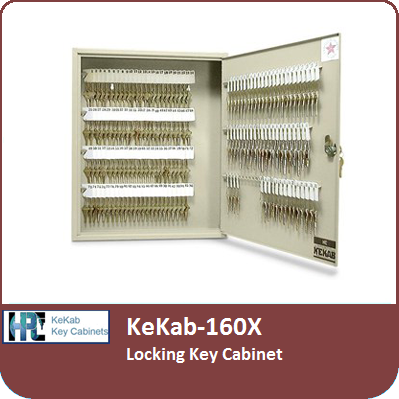 KeKab-160X Locking Key Cabinet by HPC