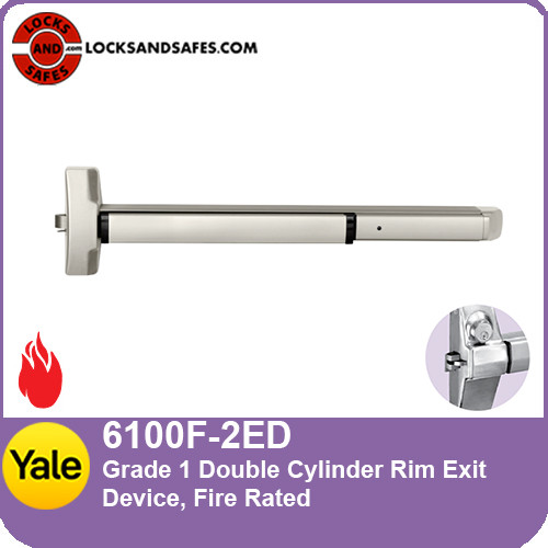 Yale 6100F-2ED Fire Rim Exit Device | School Security Solution