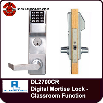 Alarm Lock DL2700CR | DL2700 Series Mortise Lock Classroom Function