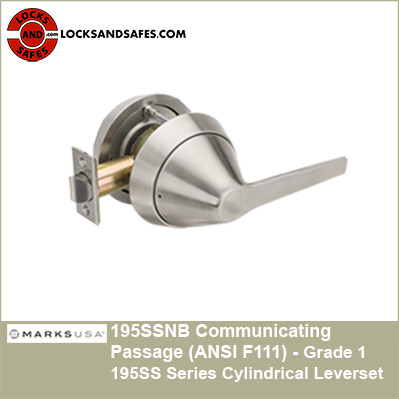 Marks 195SSNB - Communicating Passage | Marks 195SS Cylindrical Leverset