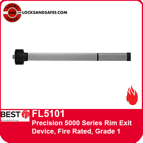 Precision FL5101 Fire Rim Exit Device | Precision 5000
