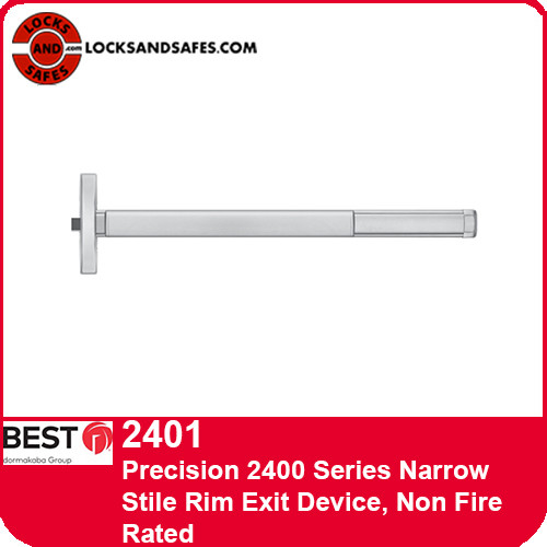 Best (Precision) 2401 Narrow Stile Rim Exit Device