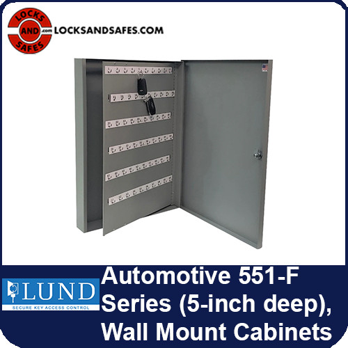 Lund Auto Cabinet 551-F 5 Inch Deep | Lund Automobile Key Cabinet