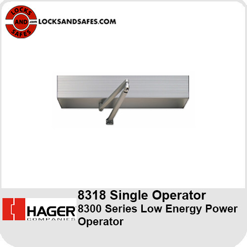 Hager 8318 | 8300 Series Low Energy Operator