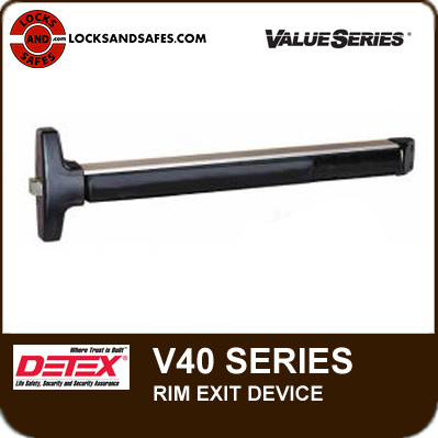Detex ValueSeries V40 | Value Series V40 Rim Exit Device