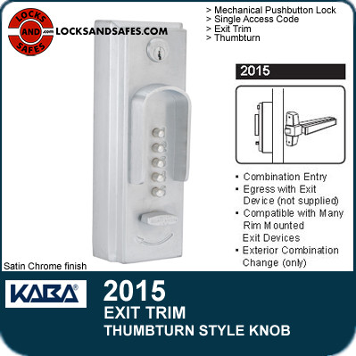 Simplex 2015 Exit Trim | Simplex 2015 Mechanical Exit Lock
