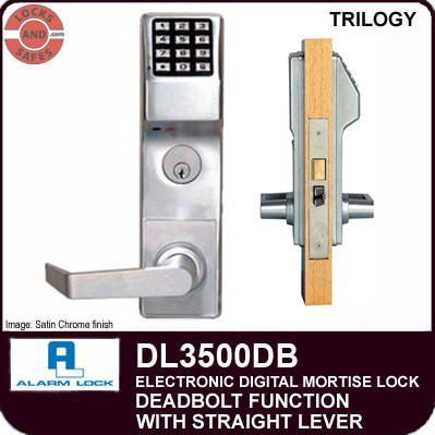Alarm Lock Trilogy DL3500DB - MORTISE LOCKS