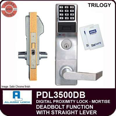 Alarm Lock Trilogy PDL3500DB - PROXIMITY MORTISE LOCKS