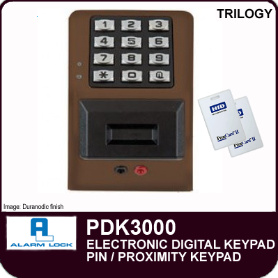 Alarm Lock Trilogy PDK3000 | DIGITAL PROXIMITY KEYPAD